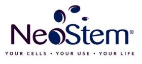 Adult Stem Cell Research, NeoStem, Inc. (NBS-AMEX)